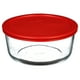Pyrex® Storage Plus Glass Storage Container, Red, 14 Piece - Walmart.com