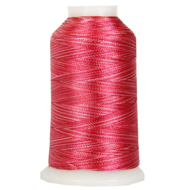 Threadart Variegated Polyester Embroidery Thread - 40wt - 1000m - 25 ...