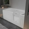 MediTub 30x60 Free Standing Walk-In Tub, Right Drain, White Whirlpool ...