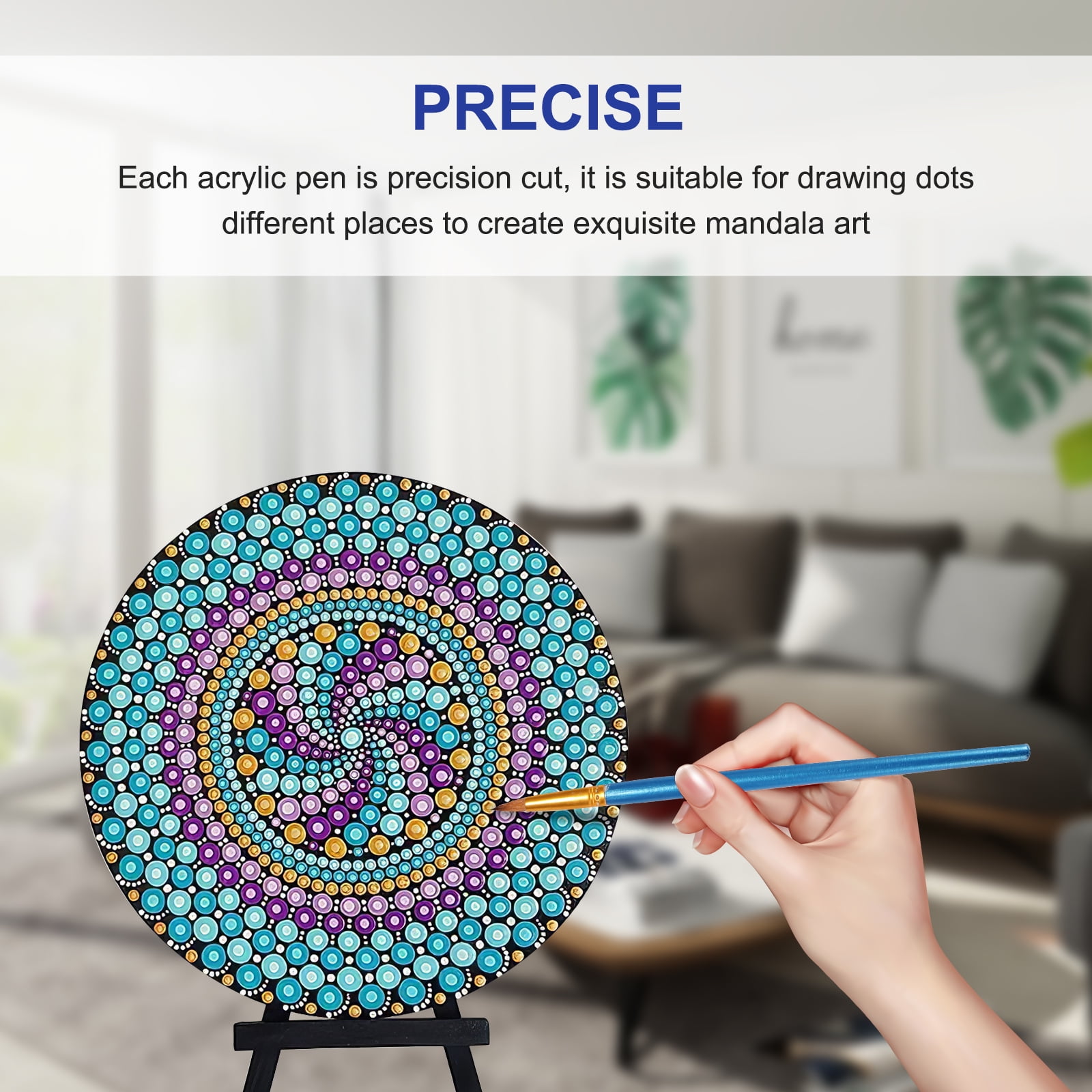 Buy 41 Pieces Mandala Dotting Tools for Painting Coloring Drawing and ...