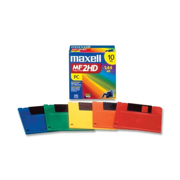 Floppy Disk - 3.5" 1.44Mbps Floppy Disks for Data Storage (10-Pack ...