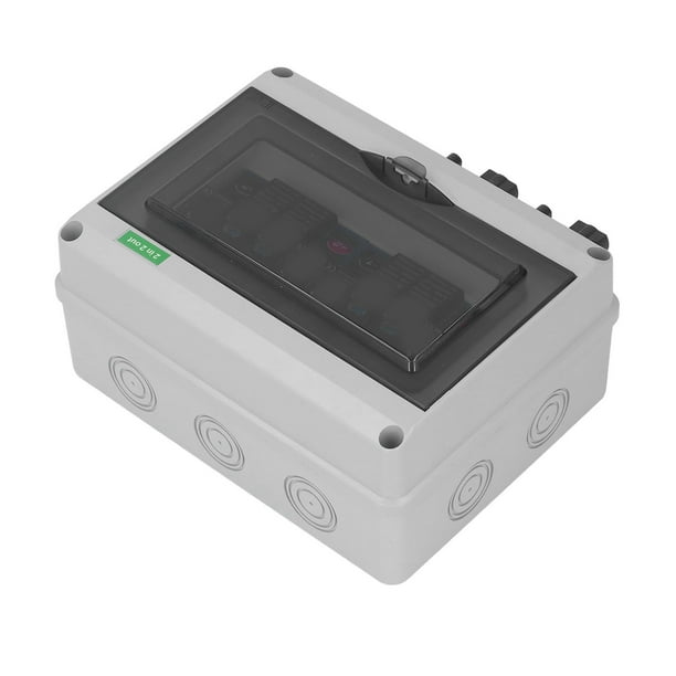 Caja Combinadora Solar, Caja De Conexiones Fotovoltaica DC1000V 2 En 2 Salidas IP65 Impermeable ...