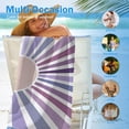 60x30inch Boho Purple Sun Sunshine Beach Towel Sunrise Sunset ...