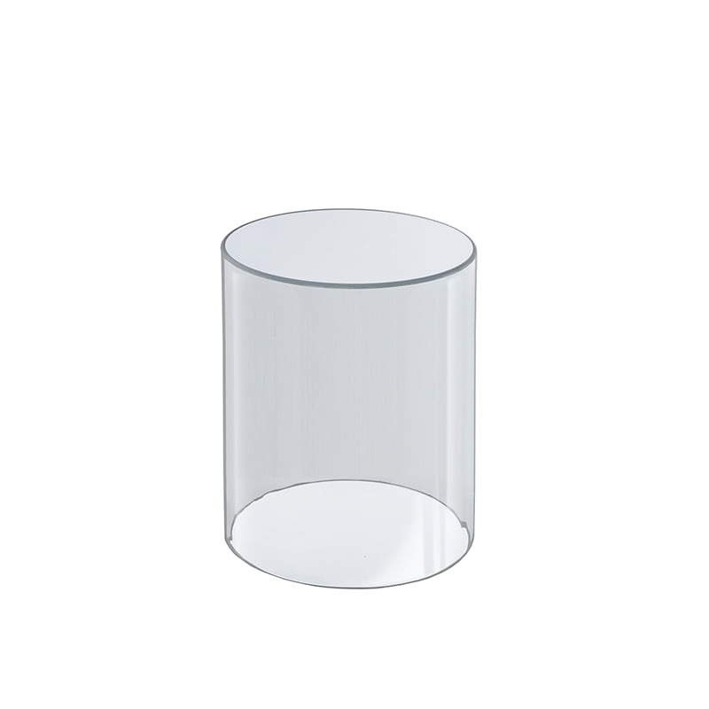Azar Displays 556408 Clear Acrylic Cylinder Display, Plastic Round ...