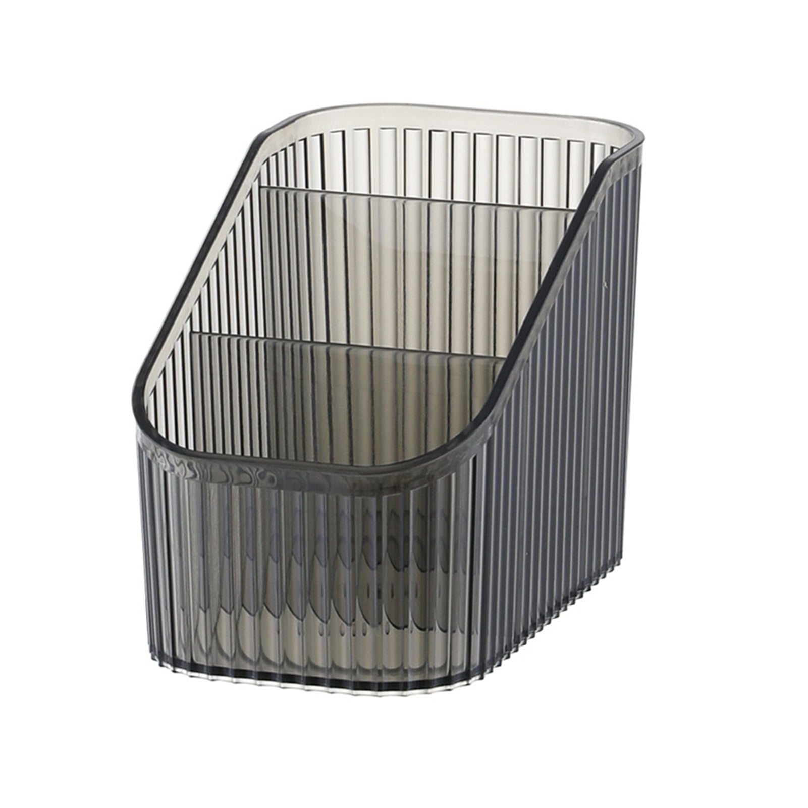 huanledash Clear Cosmetics Storage Box Organizer Multi-Compartments ...