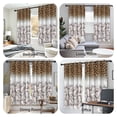 Baseballs Leopard Print Yellow Blackout Curtains,Triple Weaved Fabric ...