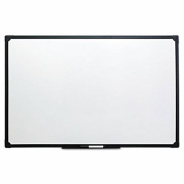 Universal Adjustable Whiteboard Easel, 29" x 41", White/Silver ...