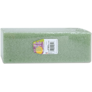 FloraCraft Foam Block 1.9 inch x 3.9 inch x 11.8 inch Green - Walmart.com