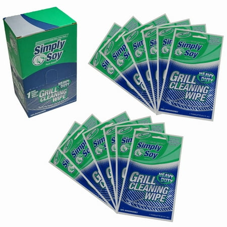 Nutek Soy Based Stainless Steel Grill Wipes, 12 Pack # BET0036 ...