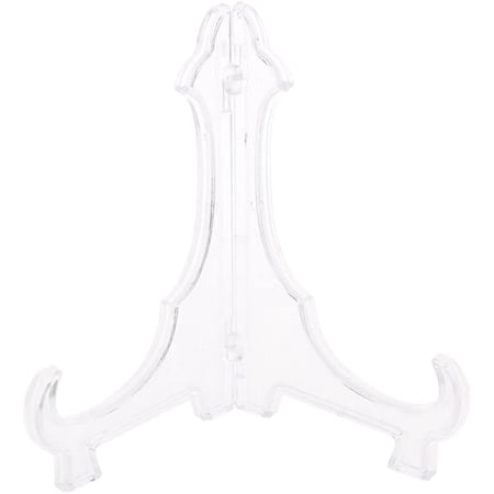 Plastic Dish Bowl Plate Display Stand Picture Photo Frame Rack Pedestal ...