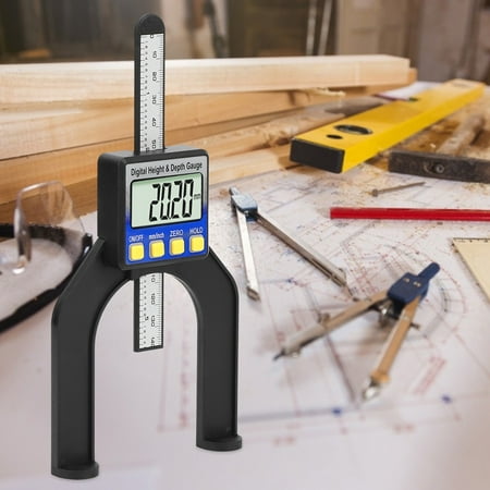 Measuring Ruler, Multi-function Measurement Table Height Gauge, Slot ...