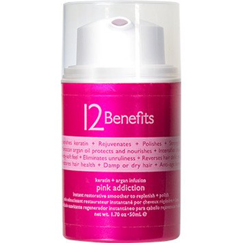 12 Benefits - 12 Benefits Pink Addiction Instant Hair Restorative ...