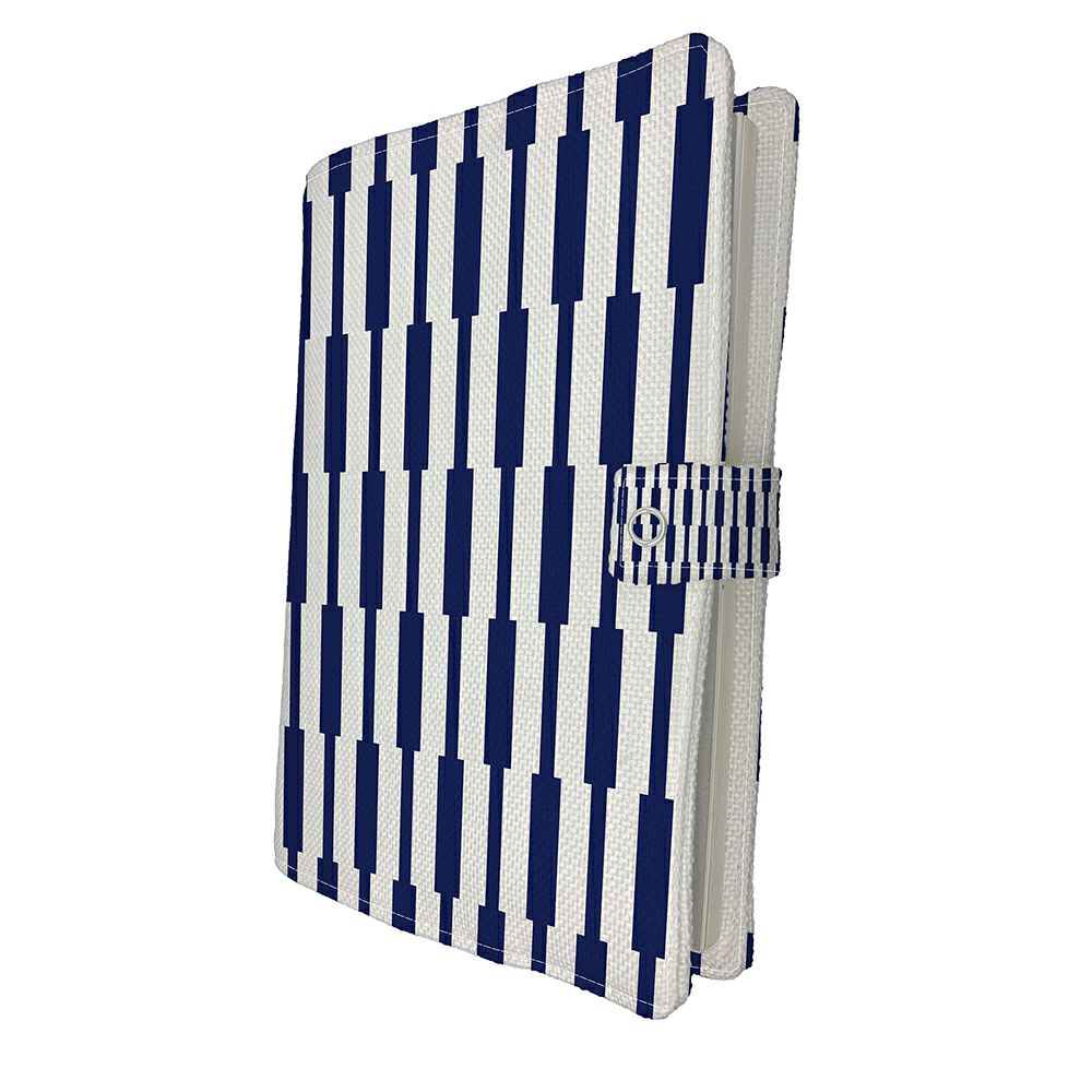 ECZJNT Blue Vertical Lines Book Cover Book Protector Book Sleeve Book ...