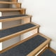 TreadSafe 15 Pack of Gray Non Slip Stair Treads for Indoors, 8"x30 ...