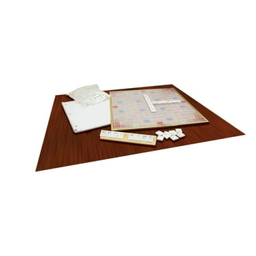 Deluxe Scrabble for Low Vision with Easy-Access Rotating Board and ...