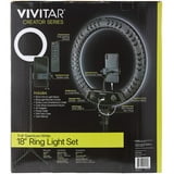 Vivitar 18'' LED Ring Light Kit with 63'' Tripod, Phone Stand ...