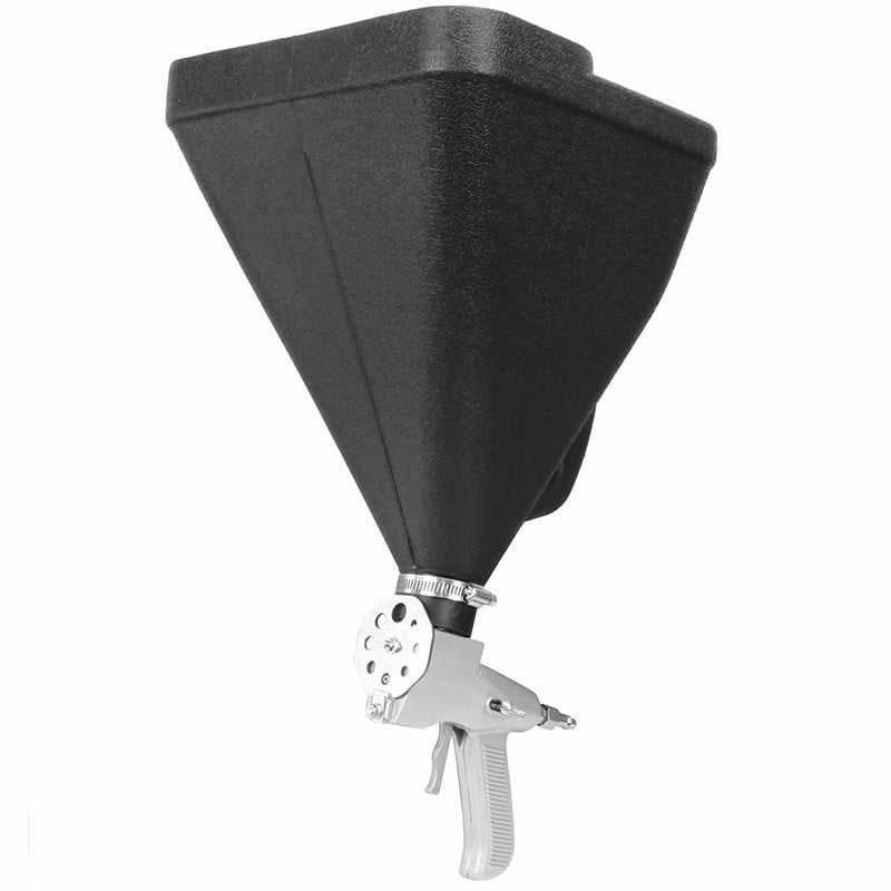 How To Spray Popcorn Ceiling With Hopper | Shelly Lighting
