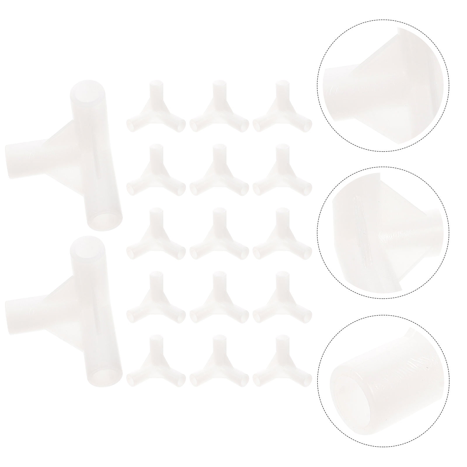 Click here for Aurarmlet Tent Parts 20pack Plastic Tee Connector... prices