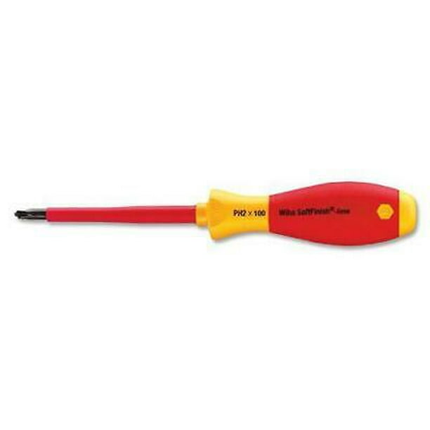 2PK Wiha 30701 Insulated Terminal Block Combo #2/Slot Screwdriver ...