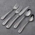 Satin Sand Dune Flatware, 45 Piece, Multi & Satin Sand Dune Everyday ...