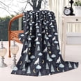 40x50 Inch Flannel Fleece Blanket for Men, Women & Kids, Soft ...