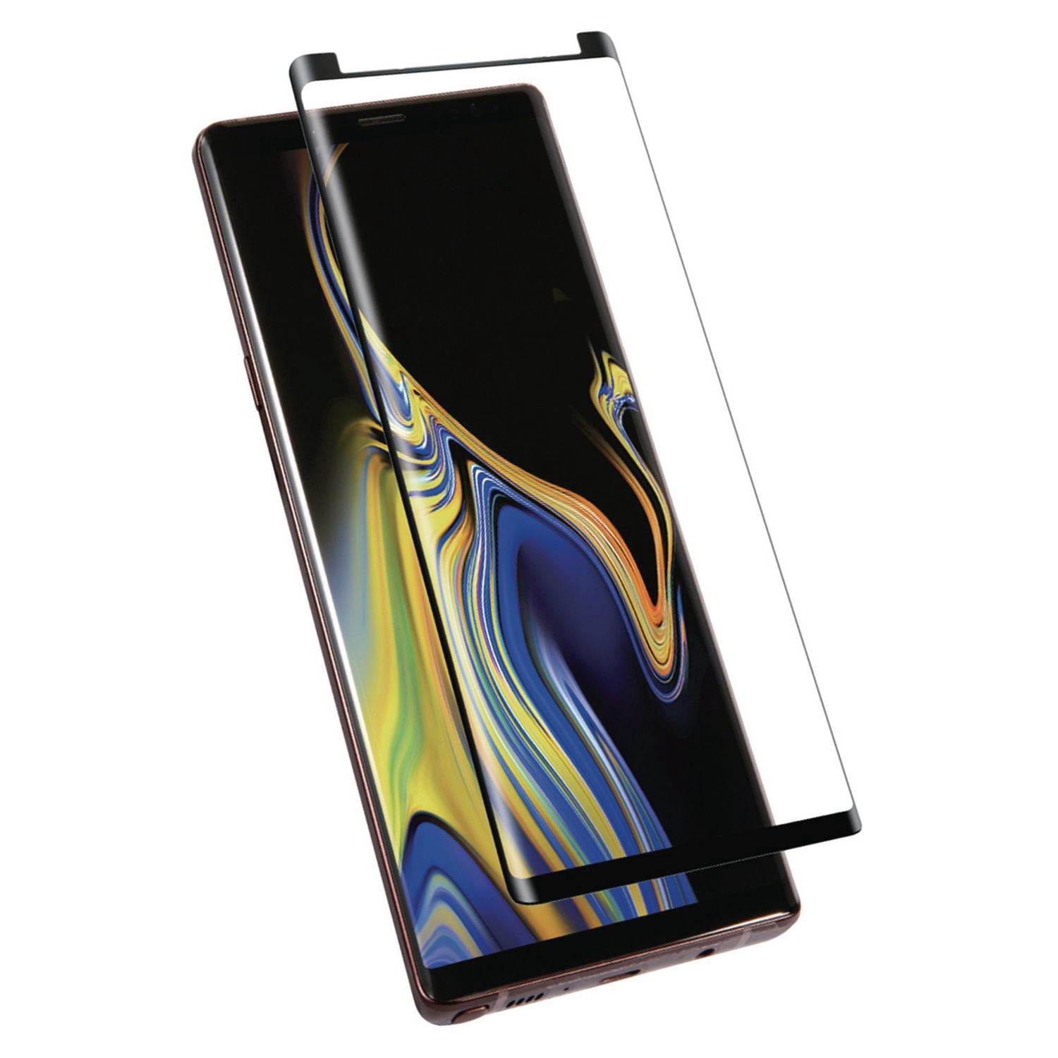 blackweb ™ Full Glue Tempered Glass Samsung Note9 Screen Protector ...