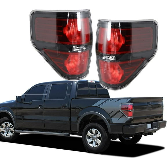 MOSTPLUS Pair Rear Tail Lights Brake Lamps Assembly for 2009-2014 Ford ...