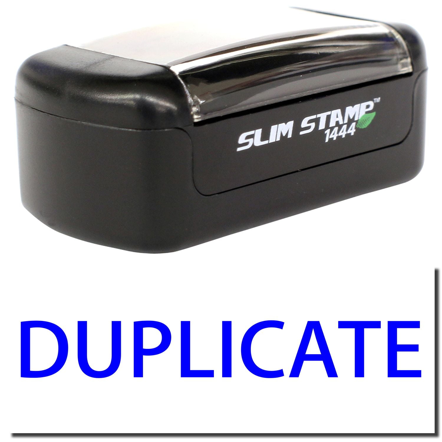 Slim Pre-Inked Duplicate Stamp, Slim 1444, Ultra Slim Design ...