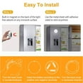WHATOOK 6pcs Motion Sensor Light, Battery-Operated LED, Auto On/Off ...