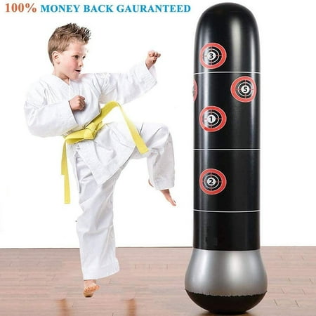 Fitness Punching Bag Heavy Punching Bag Inflatable Punching Tower Bag ...