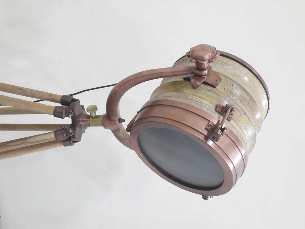 Collectible New Wooden Spot Light Tripod Stand Home Decor - Walmart.com