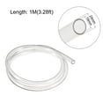 Uxcell 0.75''x0.94''x3.28ft Vinyl Tubing Flexible Water Pipe PVC ...