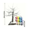 12 Easter Egg Pendants with Tree Lights, Spring Party Decor Set ...