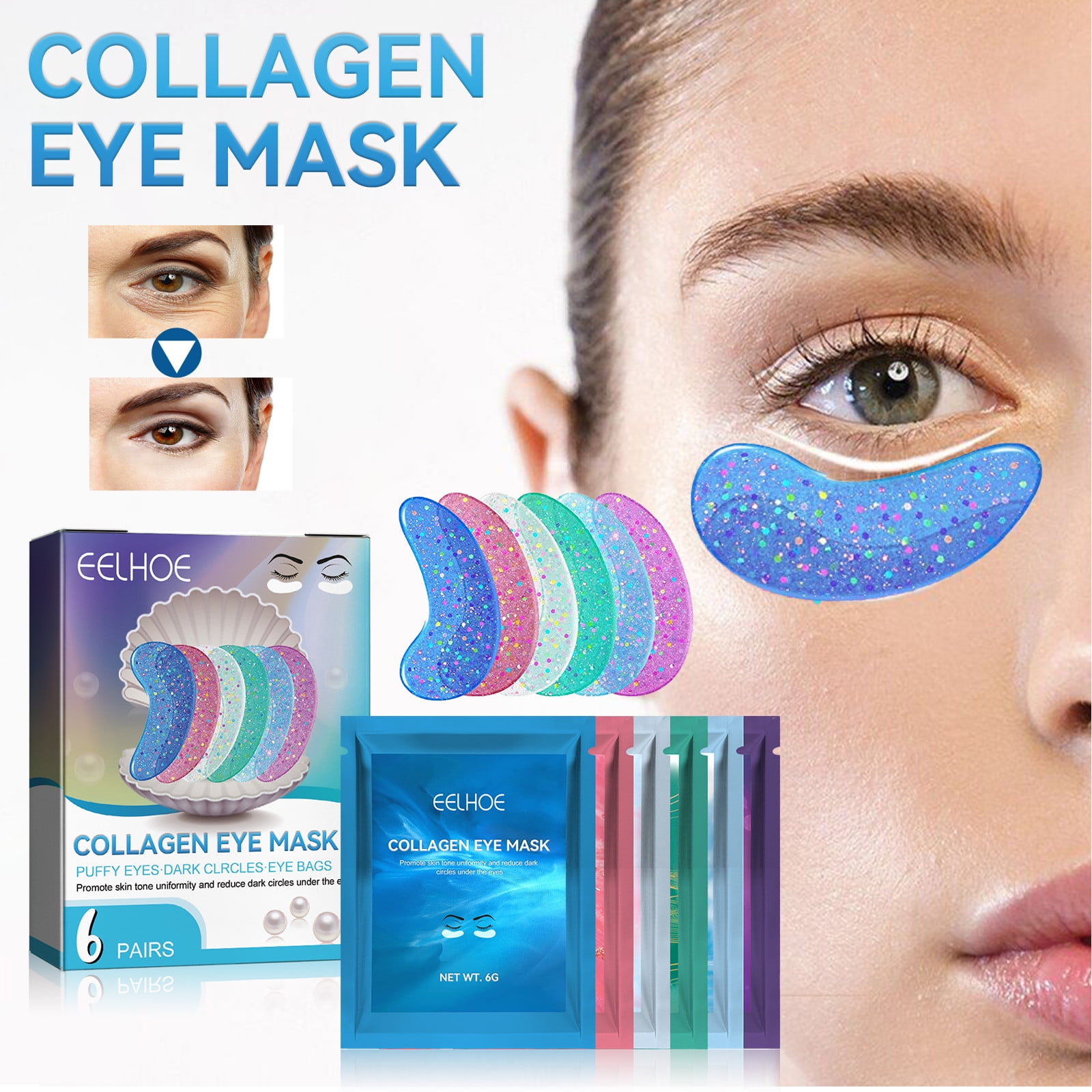 Click here for Dptalr Collagen Eye Patch  Eye Mask Eye Patch Eye... prices