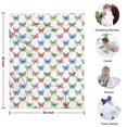 30x40 Inch Flannel Fleece Blanket for Men, Women & Kids, Soft ...