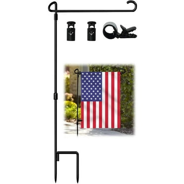 Dvumao Home Decor, Upgraded Version Garden Flag Stand No Need Stopper ...