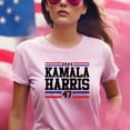 Kamala Harris 47 th President Cotton Crew Neck T-Shirt - Walmart.com