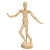 Uxcell 5.5" Wooden Mannequin Figure, Artist Drawing Manikin Model ...