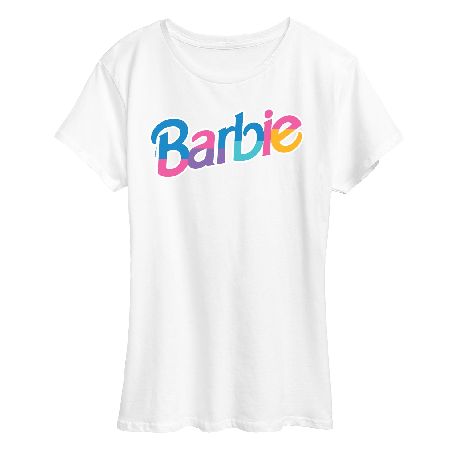 Barbie - Colorful Pattern - Women's Short Sleeve Graphic T-Shirt ...