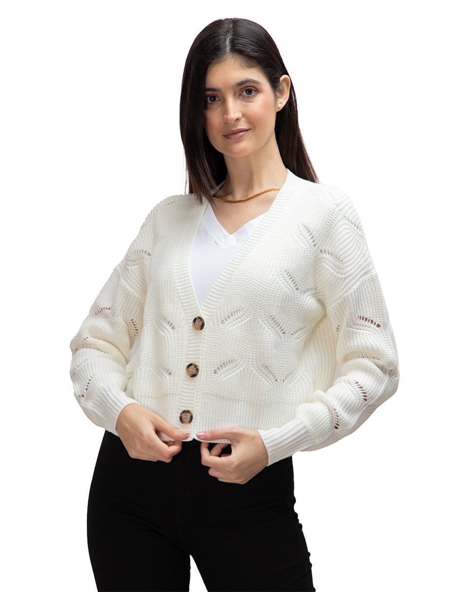 Suéter Con Botones Moderno De Dama Generra 125805 GENERRA 125805 ...