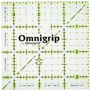 Omnigrid 6" Right Triangle Ruler, Half-Square Triangle Quilter's Ruler ...