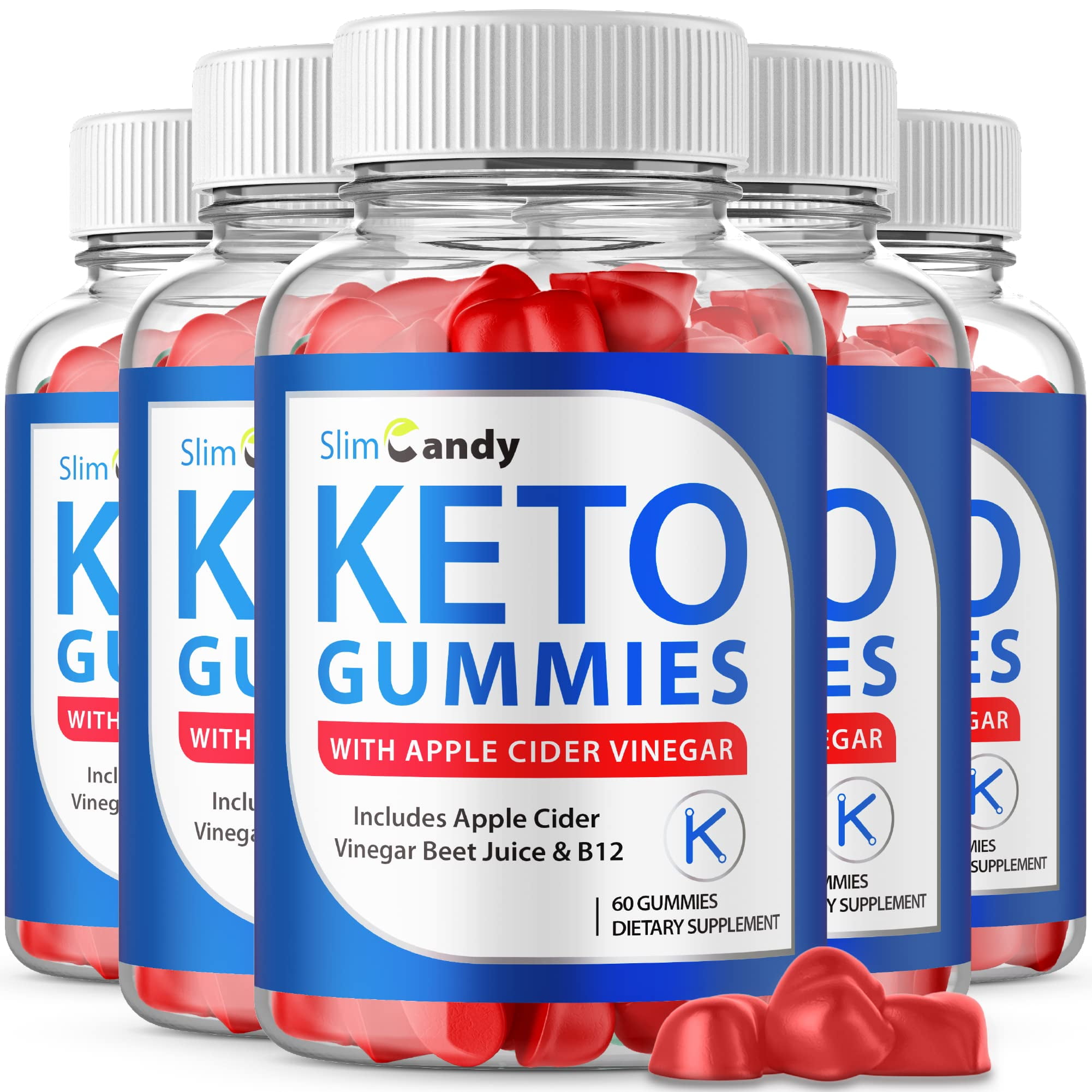 (5 Pack) Slim Candy Keto ACV Gummies, Slim Candy Keto Gummies Slim ...