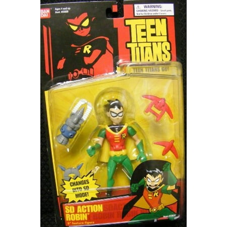 Teen Titans Robin 5.5 Inch Action Figure w/SD action | Walmart Canada