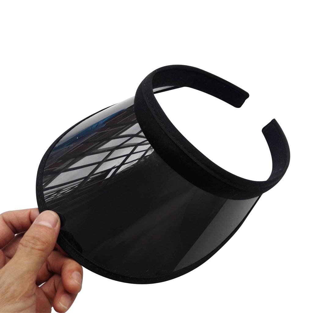 Unisex Summer Candy Color UV Protection Open Top Sun Visor Hat ...