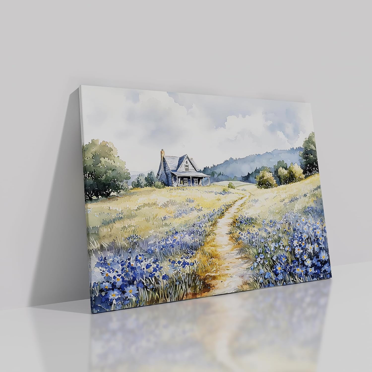 Click here for Myhong.1 Colorful Flower Canvas Wall Art Wildflowe... prices