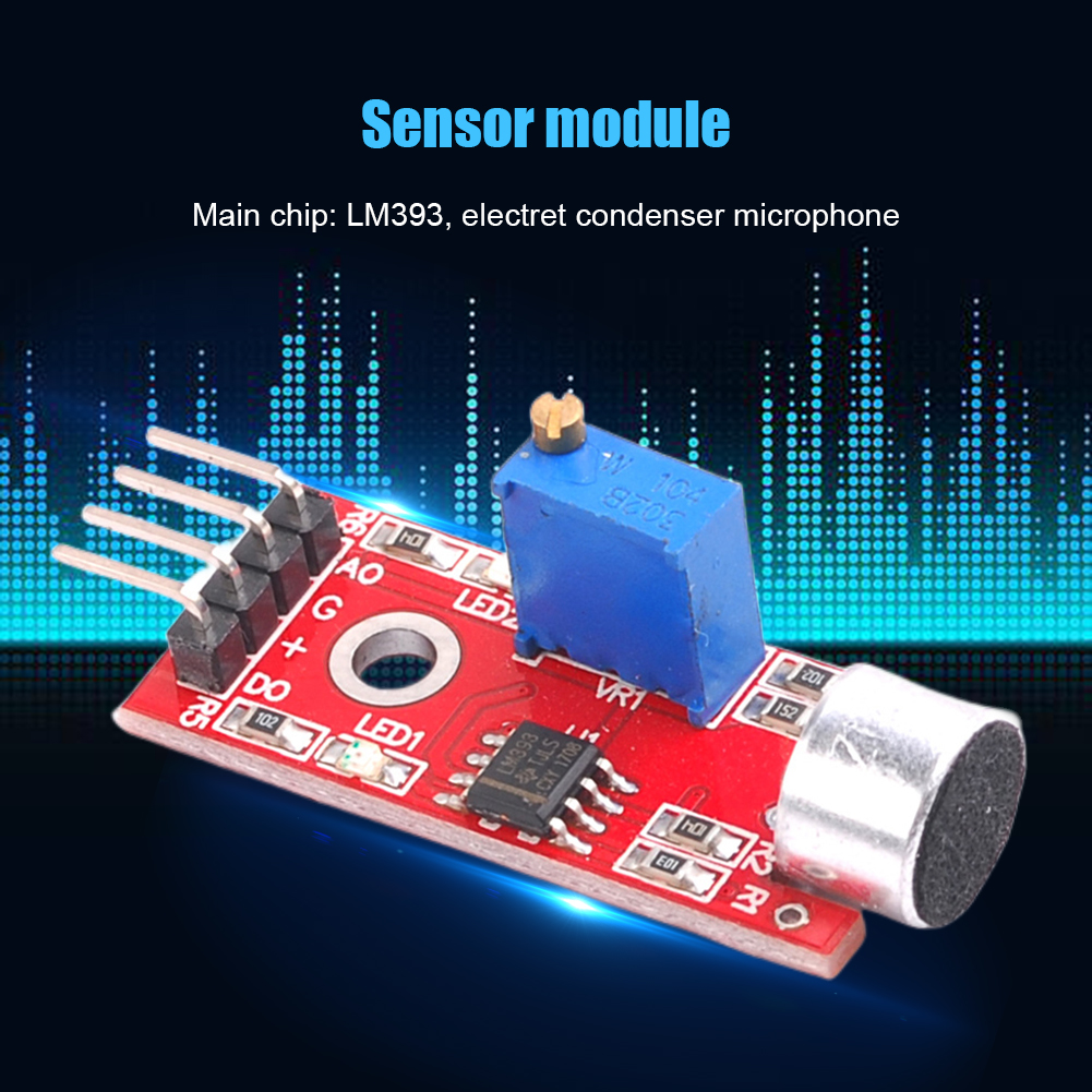 Módulo De Sensor De Micrófono De Sonido Módulo de detección de sensor ...