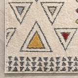 Well Woven Halley Beige Multicolor Tribal Diamond Pattern Area Rug ...