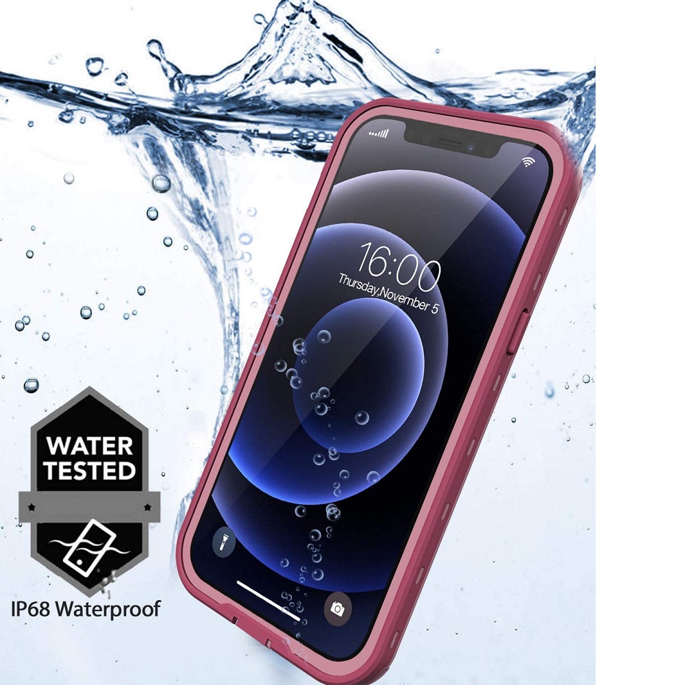 Buy Case for iPhone 12 Pro Waterproof Case Compatible with MagSafe ...