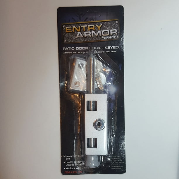 Patio Door Lock Heavy Duty With 2 Keys Sliding Door Window Lock Entry ...