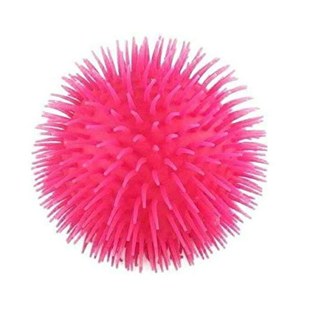 PINK Solid Color Jumbo 9" Puffer Ball - Sensory Fidget and Stress Balls ...